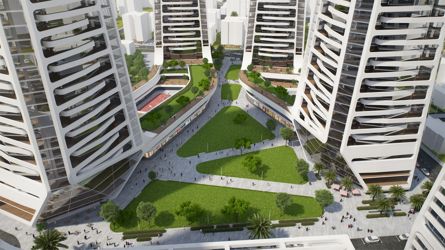 ZAHAVI studio | Designing spaces with mixed-uses | Urban Renewel in ...